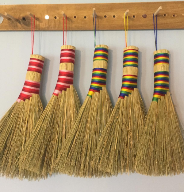 Artisan works to keep traditional broom making alive - Wilderness Road ...